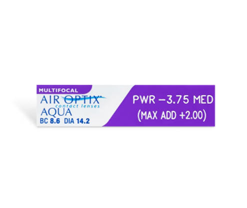 Contact Lenses AIR OPTIX AQUA Multifocal 6pk | Anytime Glasses